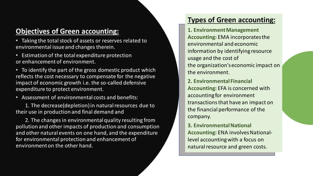 GreenAccounting | PDF | Environmental Services Industry | Industries