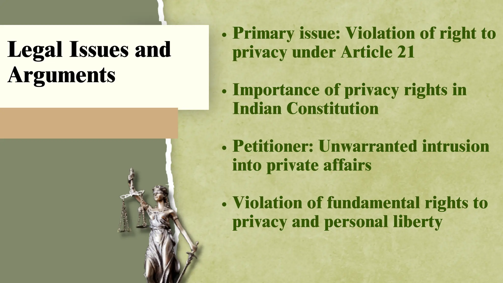 Right to Privacy Case Studies PDF ………….. | PDF