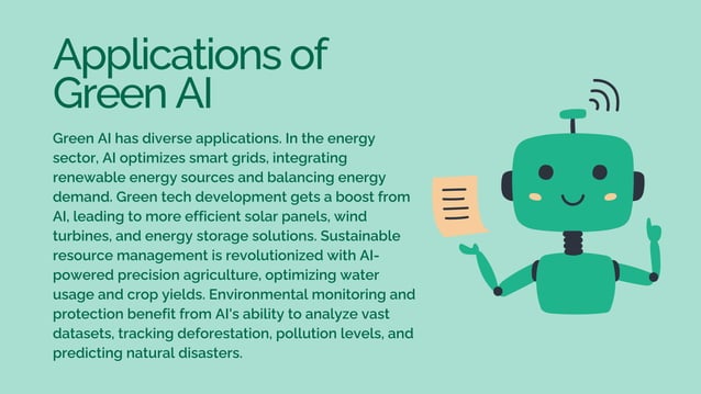 Green AI Empowering a Sustainable Future | PDF