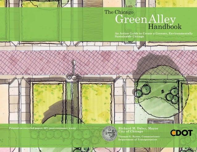 Chicago Green Alley Handbook, 2010 | PDF