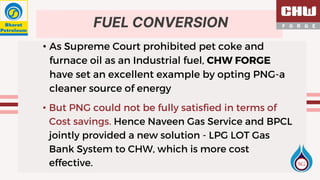Fuel Conversion ( PNG to LPG ) | PPTX