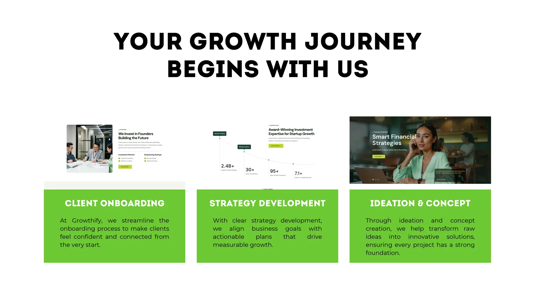 🚀 Boost Your Startup Website Instantly with Growthify! 🚀 | PDF