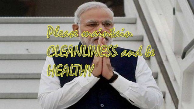 Swachh Bharat abhiyan (Green and Clean City) | PPTX