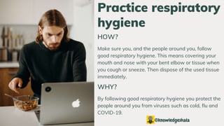 Coronavirus advice for the public | PPT