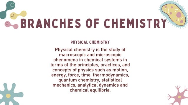 Chemistry Branches | PDF | Science