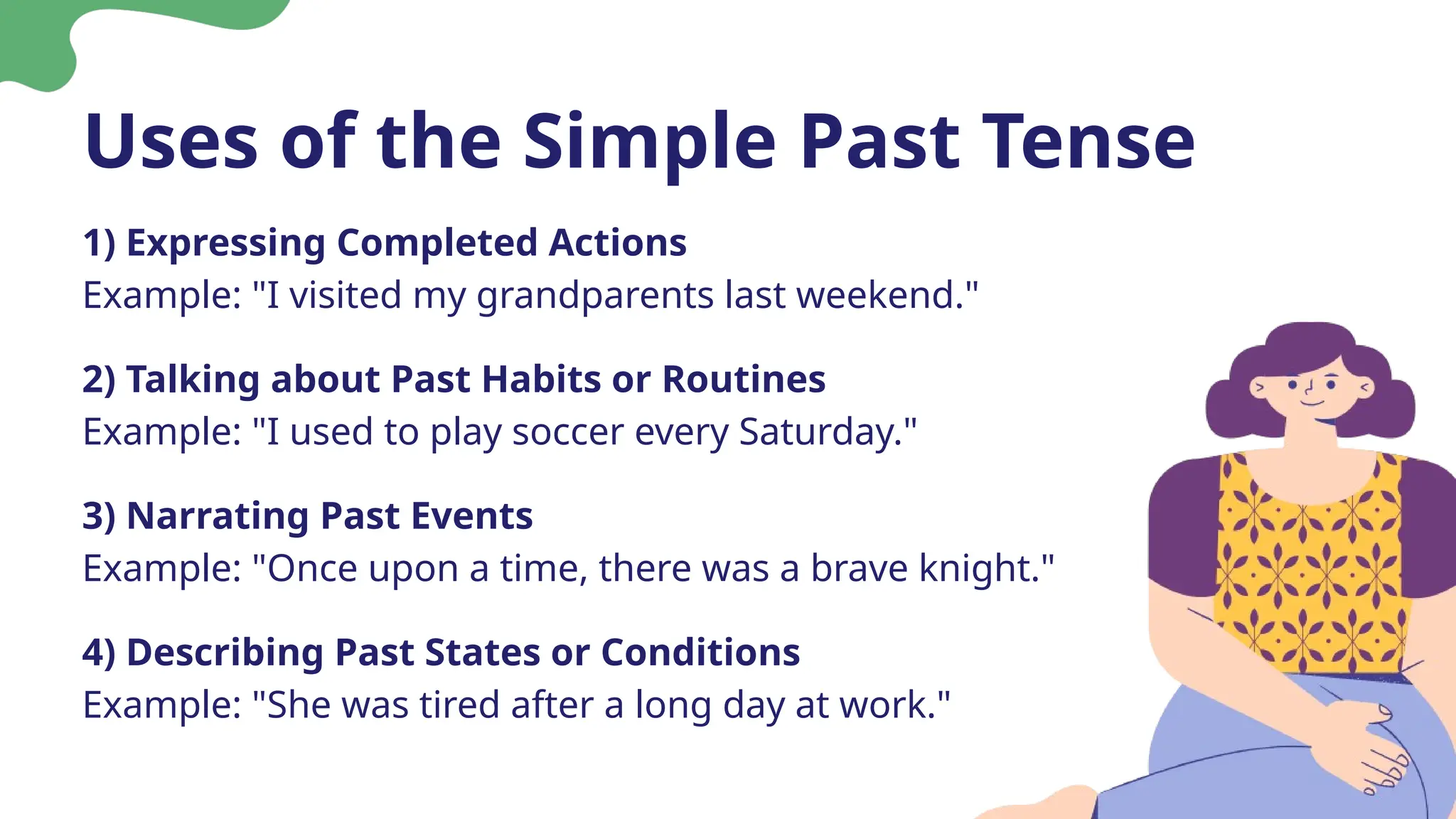 Grammar simple past tense presentations. | PPTX