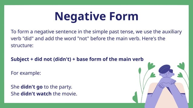 Grammar simple past tense presentations. | PPTX