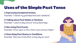 Green and Purple Illustrative The Simple Past Tense Presentation (1).pdf