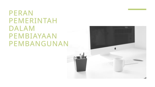 Green and White Basic Presentation Templ | PPT