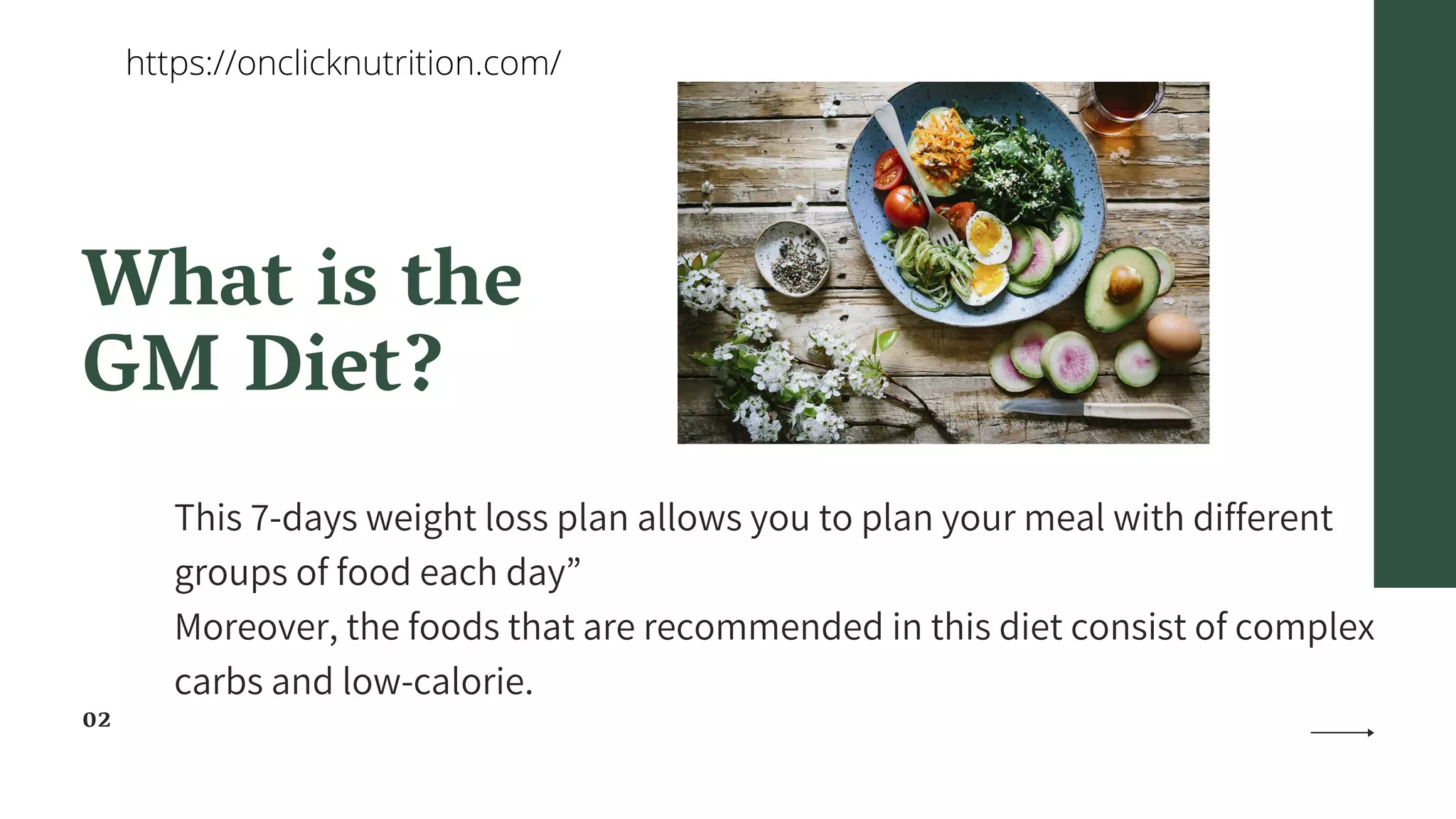 7 Day GM Diet Plan: Is it an Easy Way to Lose Weight? | PDF