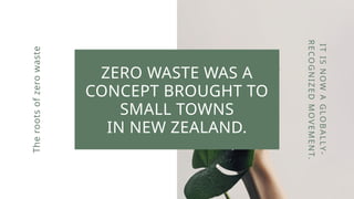Green and White Zero Waste Living Nature or Environmental Causes ...