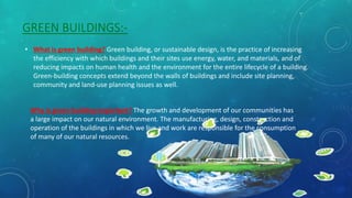 Green architecture | PPTX