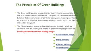 GREEN ARCHITECTURE STUDY ANALYSISppt.pptx | Environmental Services ...