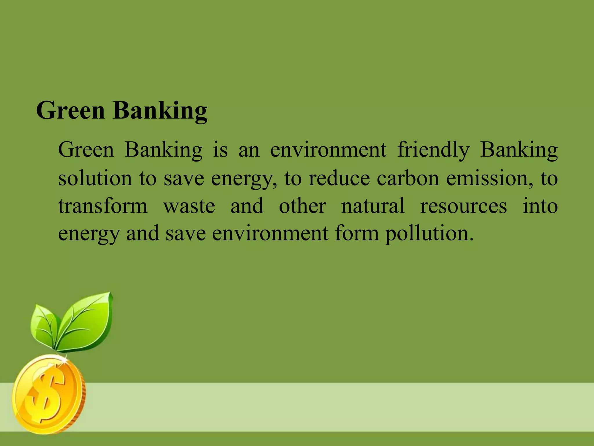 Green banking | PPT