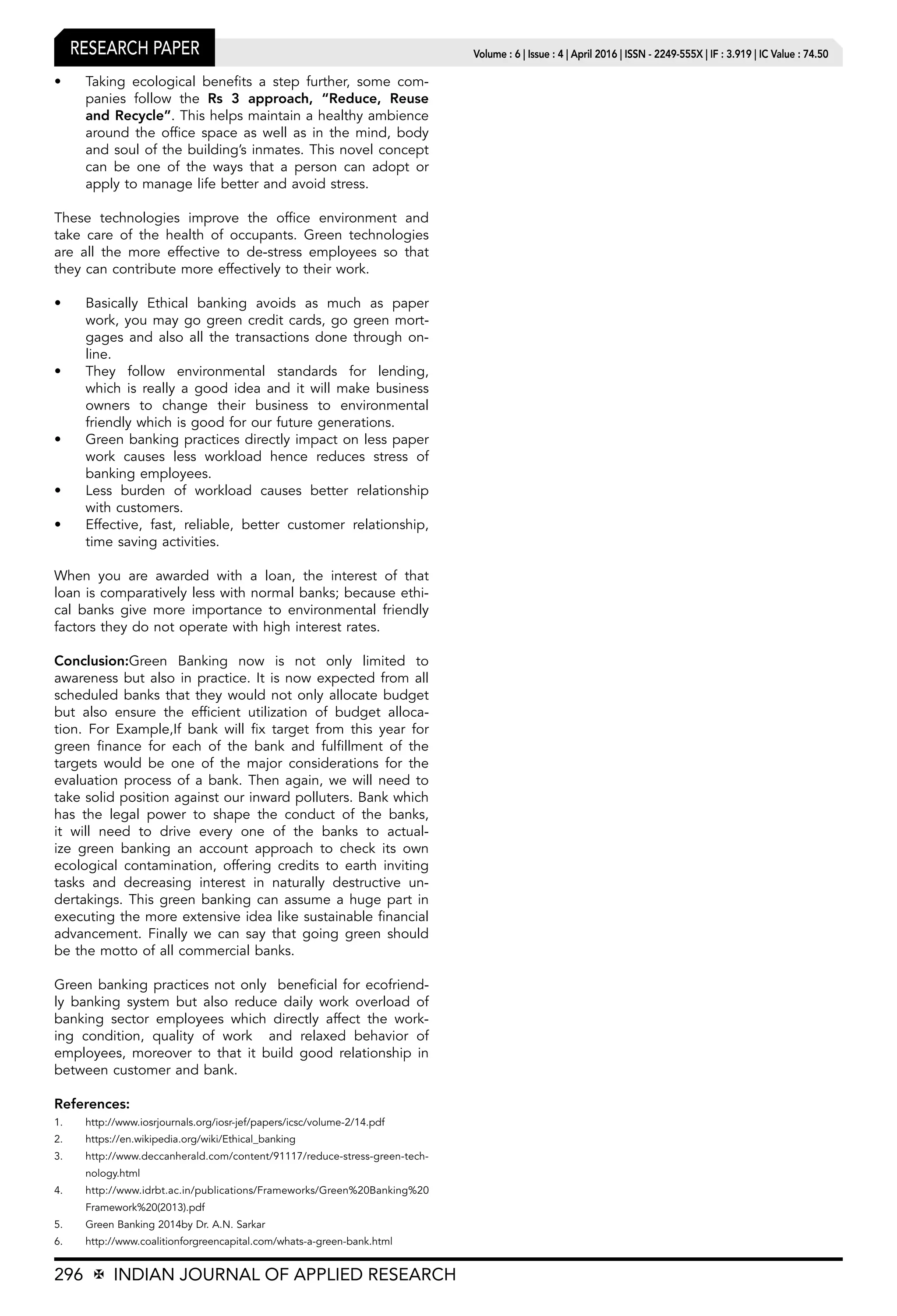 Green banking | PDF