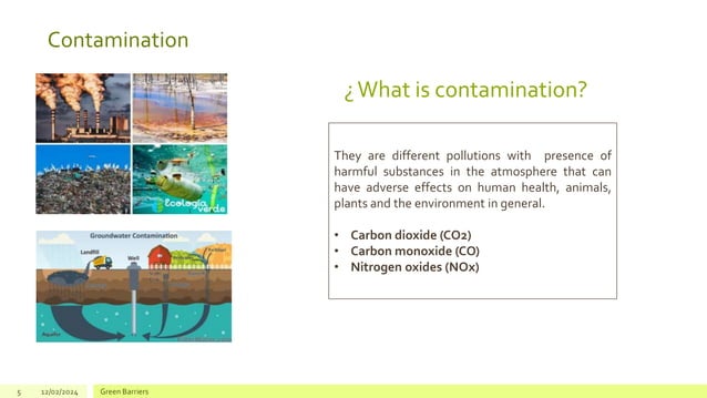 Green Barriers and how they help the earth | PPT