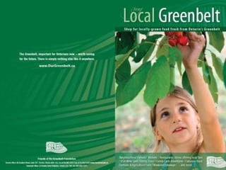 Greenbelt plan and foundation presentation | PPT