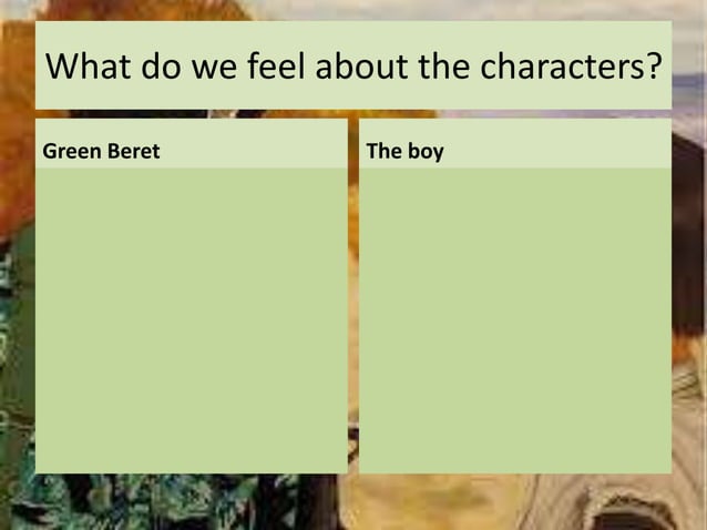 Green beret by ho thien | PPTX