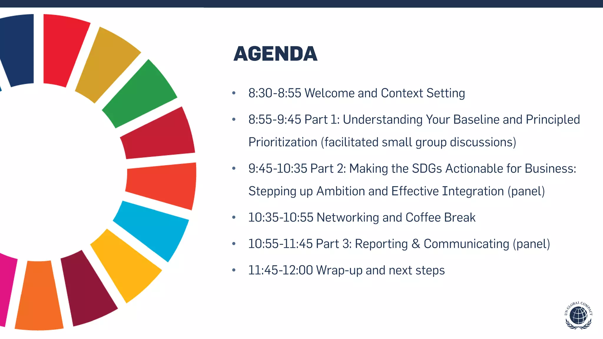 GreenBiz 20 Tutorial Slides: Aligning and Integrating Your Sustainability Strategy with the SDGs ...