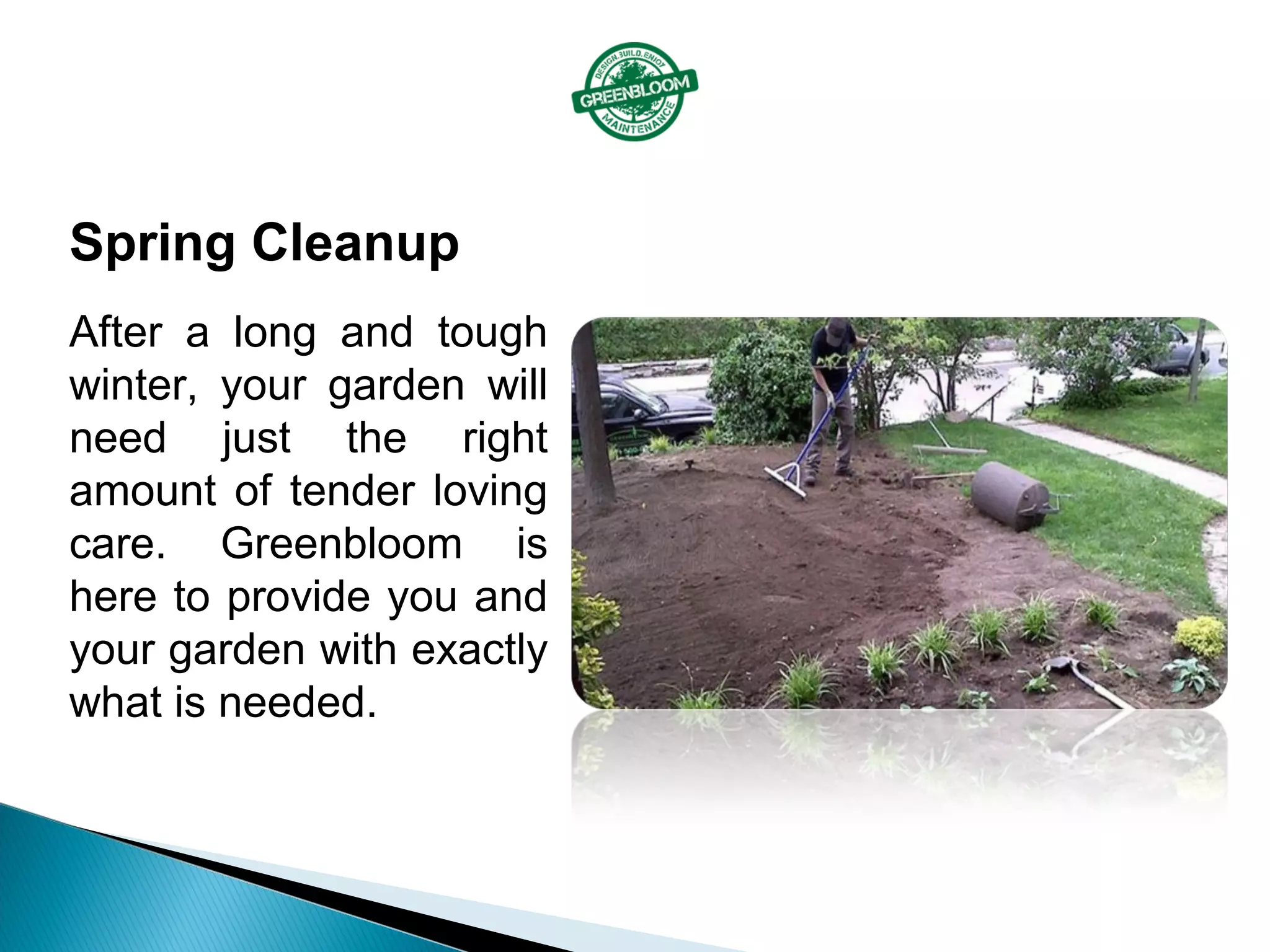 GREENBLOOM MAINTENANCE | PPT