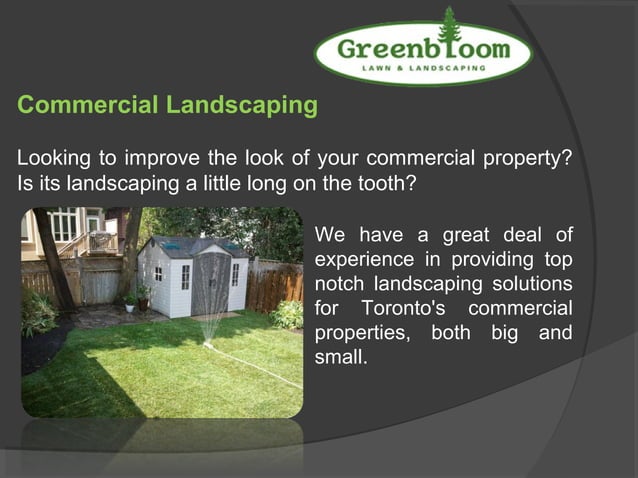 Greenbloom Landscape Design Inc. | PPT