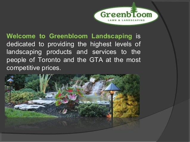 Greenbloom Landscape Design Inc.