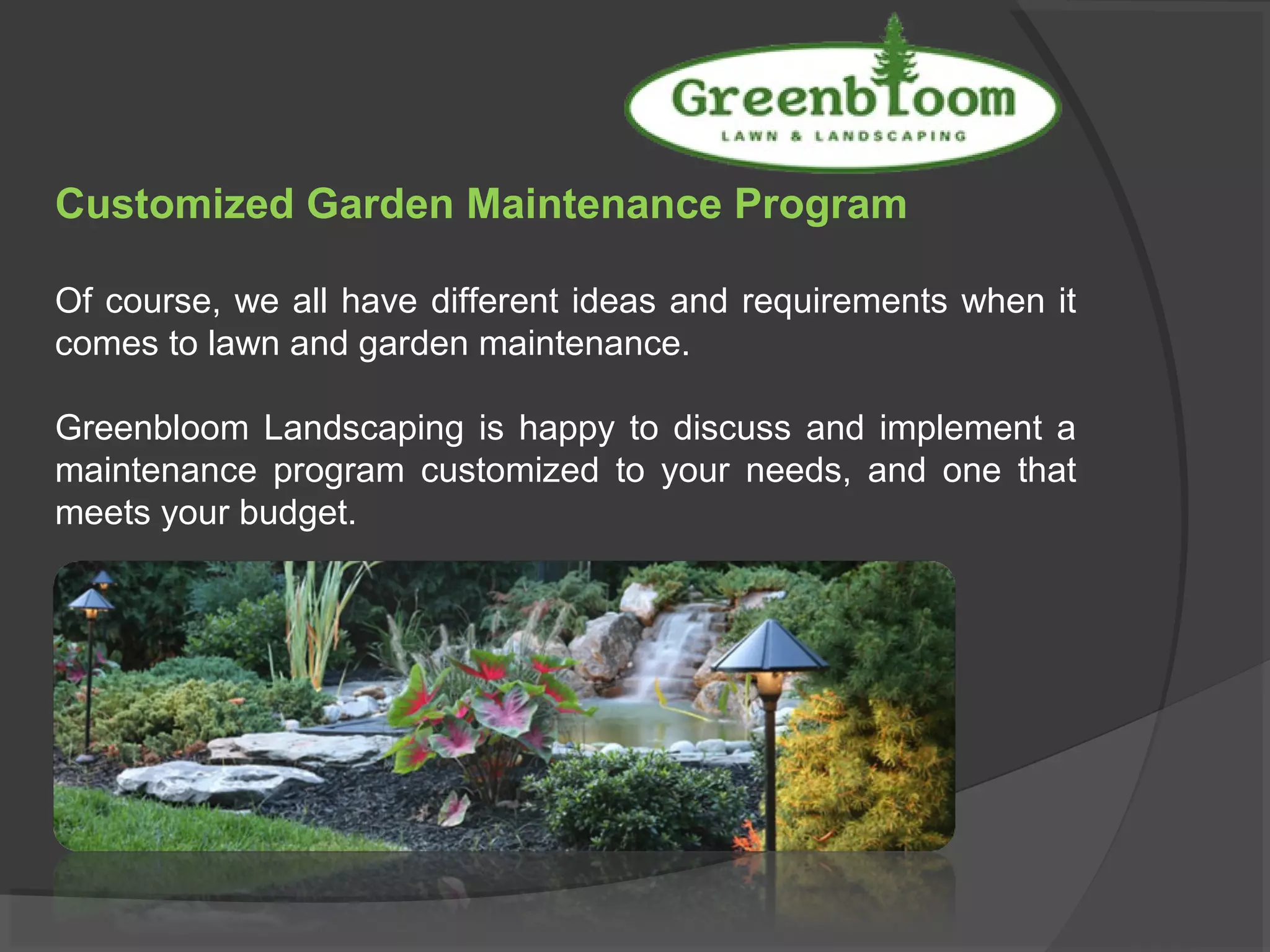 Greenbloom landscape design inc. in toronto | PPT