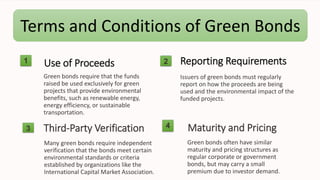 Green Bonds detailed information ( latest) | PPTX | Stocks and Bonds ...