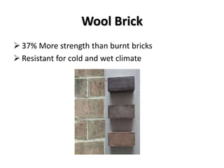 GREEN BRICK BUILDING CONSTRUCTION MATERIALS,MRIDUL V ,62.pptx