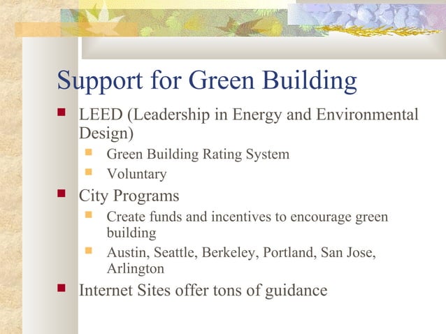 Green building | PPT