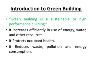 Green building | PPT