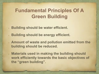 Green building | PPT