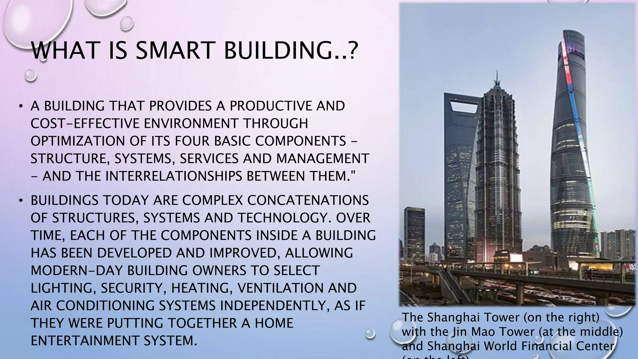 Smart building Requirements | PPTX