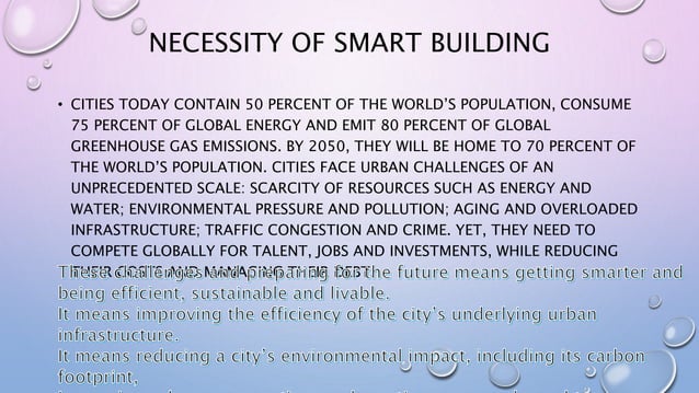 Smart building Requirements | PPTX | Smart Home | Home & Garden