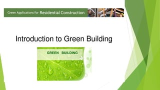 Green building | PPT