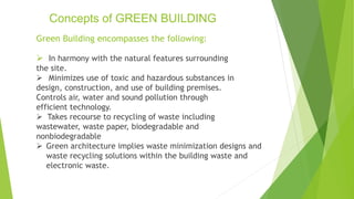 Green building | PPT