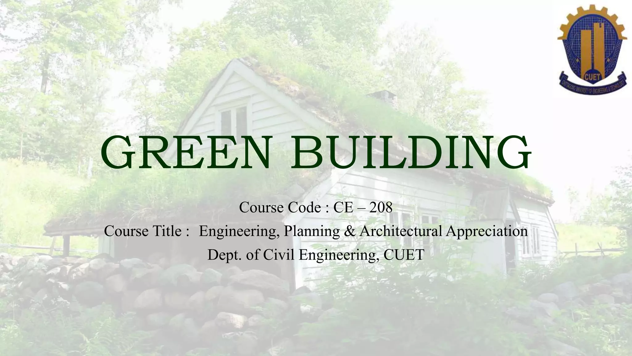 Green building | PPTX