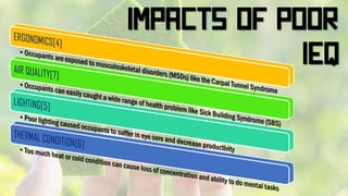 Green building - Indoor Environmental Quality | PPT