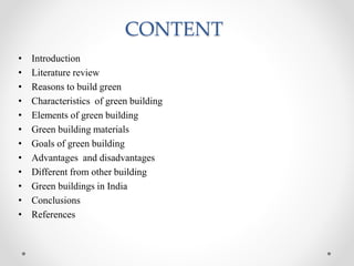 Green building | PPTX | Green Solutions | Business