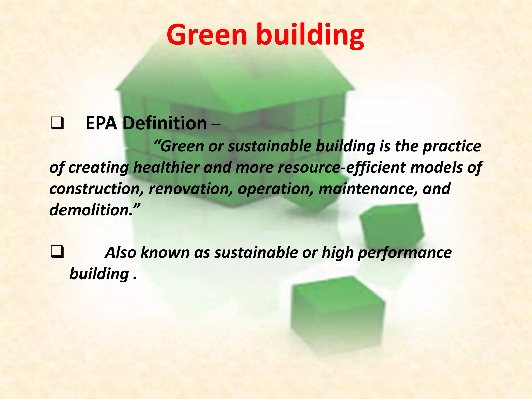 Green building | PPT