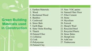 Green Building | PPTX