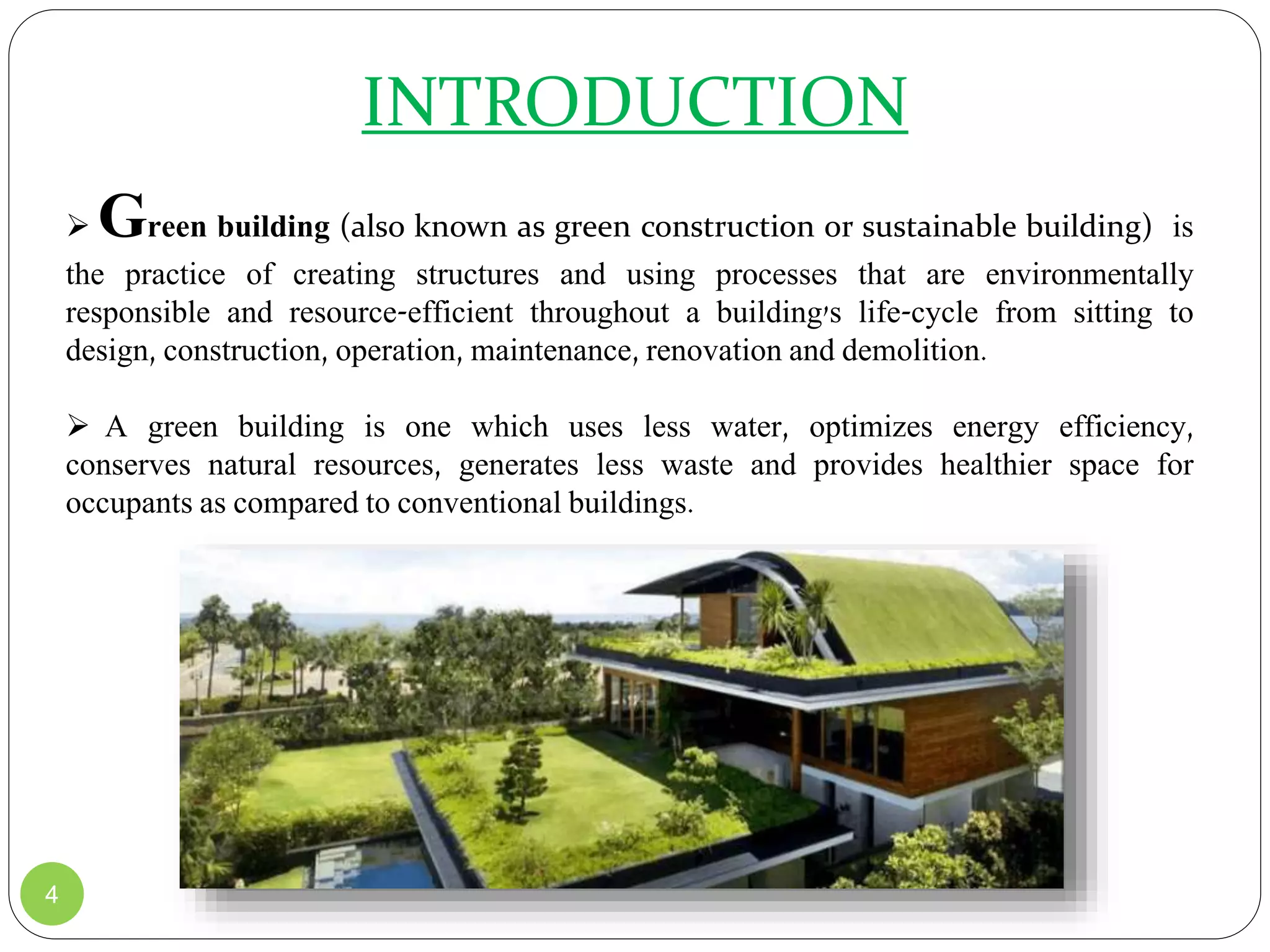 SUSTAINABLE AND GREEN ARCHITECTURE | PPTX