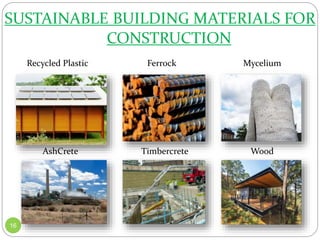 SUSTAINABLE AND GREEN ARCHITECTURE | PPTX