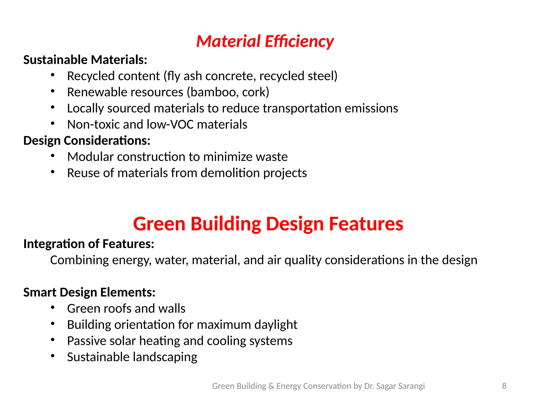 Green Building & Energy Conservation ppt | PPTX
