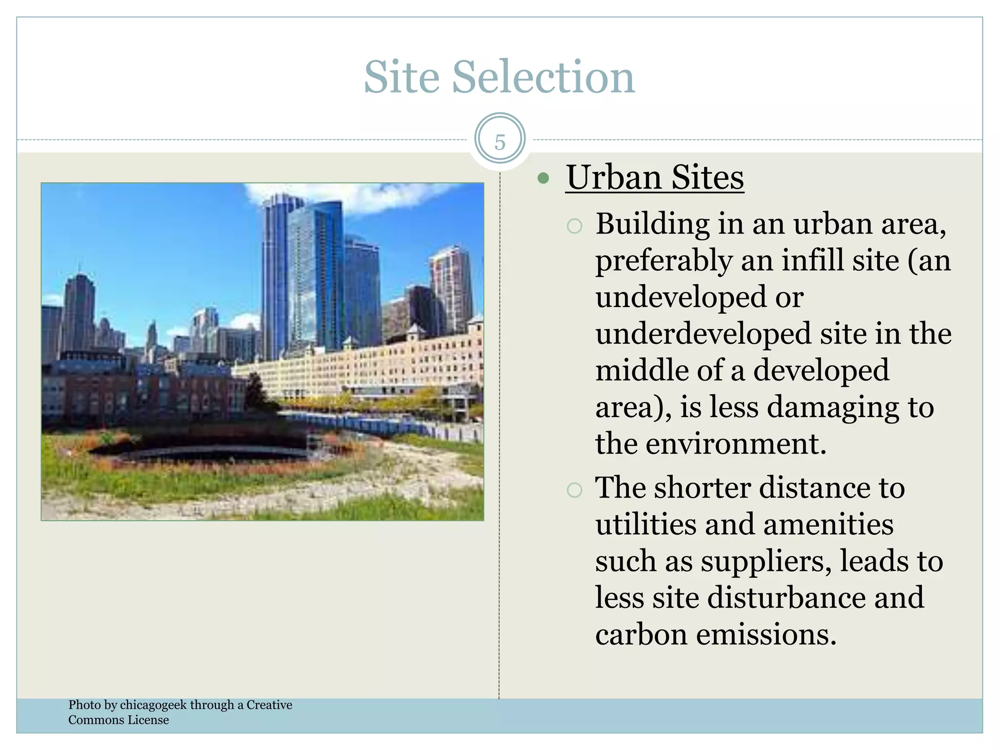 Green Building 101 Episode 2 Site | PPTX