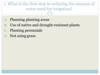 Green Building 101 Episode 3 Water Efficiency | PPTX