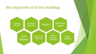 Green buildings | PPT