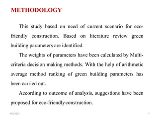 Green building aspect | PPT