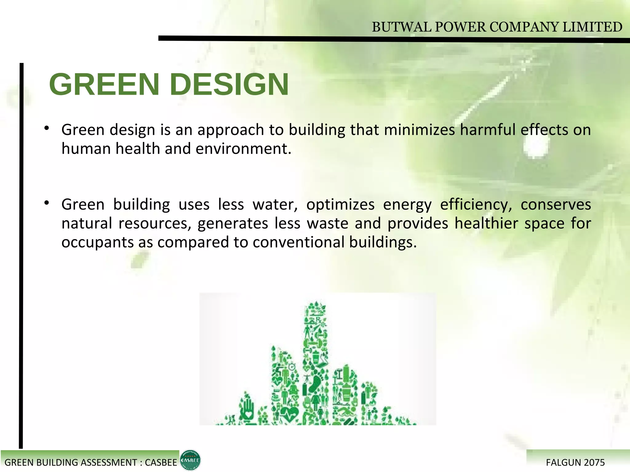 Green building assessment | PPT | Civil Engineering Industry | Industries