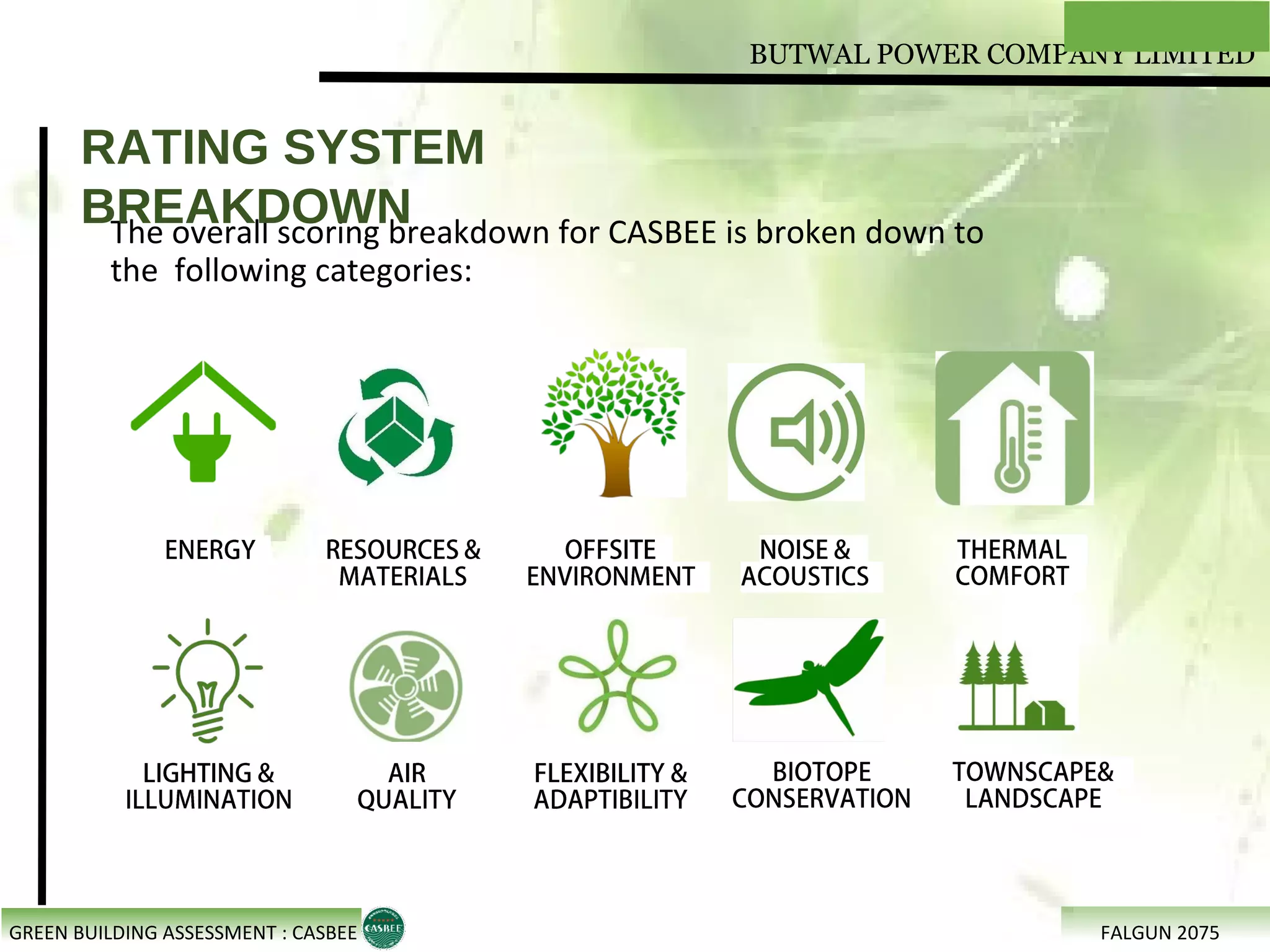 Green building assessment | PPT